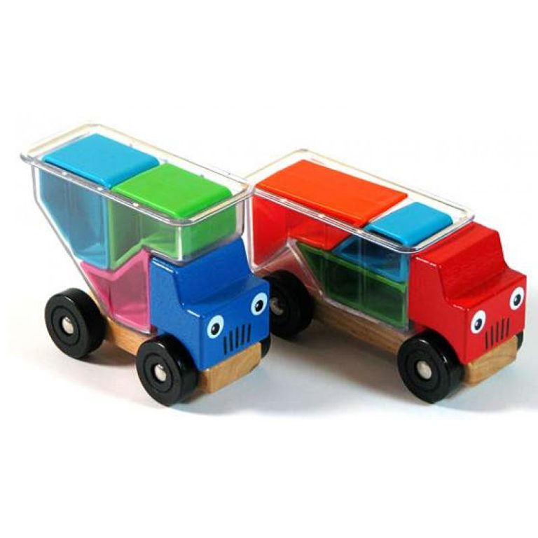 SMART GAMES Gra logiczna 3 Traki Trucky Samochody - Żuczek - Sklep z ...